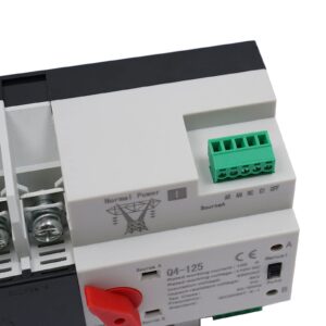 Dual Power Automatic Transfer Switches Self Cast Conversion Switch Generator Changeover Switch 110V (2P 100A)