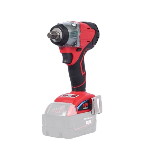 FSYAO 18V 1/2 inch cordless impact wrench-brushless, 350 ft-lbs maximum torque, 4-speed adjustment, automatic start and stop.(Main unit only, no battery).