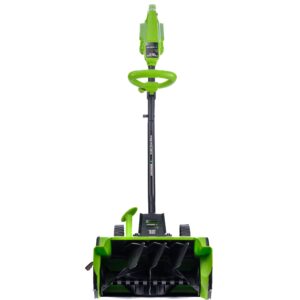 Earthwise Power Tools by ALM SN722018 2 x 20-Volt 18-Inch Cordless Snow Thrower, (2) 4.0Ah Batteries & Fast Charger Included