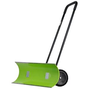 earthwise power tools by alm sn003 38-inch dual-sided pusher snow shovel