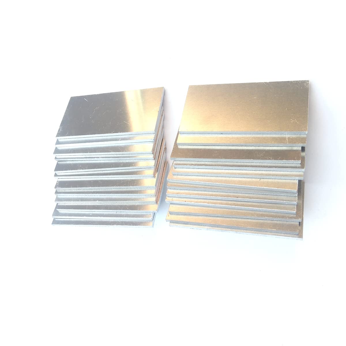 Biscuits Welding Practice Aluminum Parts- 5052 Aluminum - 2*4inch- 24Tablets-Very Suitable- Practice and Training for MIG, TIG, Stick, Arc, Gas and Brazing