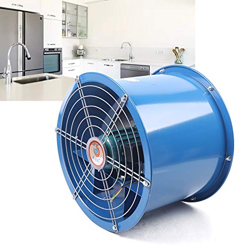 TFCFL 16" Axial Fan Cylinder Pipe Explosion-proof Spray Booth Paint Fumes Exhaust Fan with All Copper Motor Silent