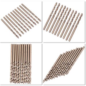 M35 Cobalt Drill Bit Set HSS-CO Drills Set 1.0-5.0MM for Drilling on Stainless Steel Metal Cast Iron More(1.5mm)