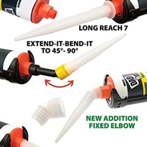 SUPER NOZZLE 45 Adjustable Caulk Gun Nozzle Extender (DIY Kit)