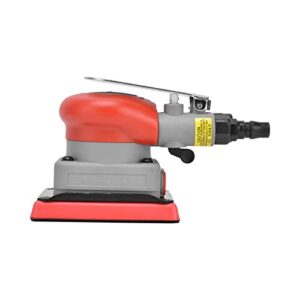 walfront pneumatic sander 10000 rpm air square orbit finishing sander for wood sanding car waxing metal sanding 75 x 100mm / 3.00 x 4.00in