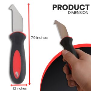 (2-Pack) Plexiglass Scoring Tool - Extra-Sharp Steel Blade for Clean Snap Lines - Suitable for Acrylic, Plastic, and Styrene Sheets