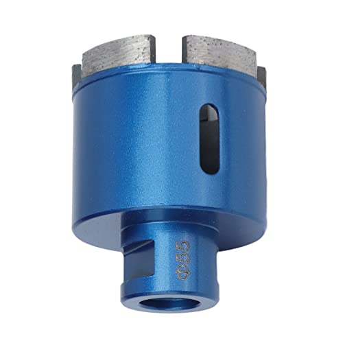 Diamond Core Drill Bits, Diamond Angle Grinder Hole Opener Hole Saws for Wet Drilling Ceramic Porcelain, Tiles,Glass, Marble, Granite(Blue)(35mm)