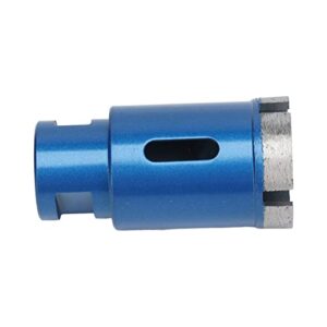 Diamond Core Drill Bits, Diamond Angle Grinder Hole Opener Hole Saws for Wet Drilling Ceramic Porcelain, Tiles,Glass, Marble, Granite(Blue)(35mm)