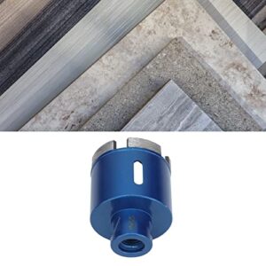 Diamond Core Drill Bits, Diamond Angle Grinder Hole Opener Hole Saws for Wet Drilling Ceramic Porcelain, Tiles,Glass, Marble, Granite(Blue)(35mm)