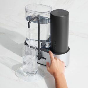 Pentair Rocean Reservoir, Countertop Water Filter System, Drink Cleaner and Great Tasting Water, NSF/ANSI 42, 53, 401 Certified