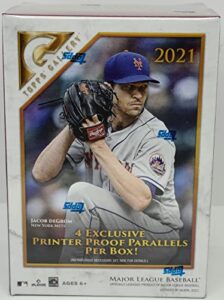 2021 topps gallery baseball trading cards blaster box (28 cards per box)