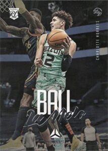 lamelo ball rc 2020-21 panini chronicles luminance #147 rookie nm+-mt+ basketball nba hornets