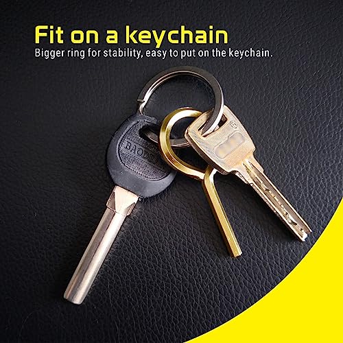 Siwil 5/32" Standard Hex Dogging Key, Allen Key Sets Wrench Fit on Keychain Push Bar Panic Exit Device Keys - 5 Pack