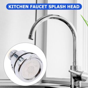 Multi Mode Adjustable pressurization Conversion Head Anti Splash Bubbler Rotating Water-Saving Faucet Filter Head Bathroom Accessories