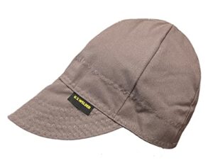 u.s. welder reversible welding cap solid grey (7 3/8)