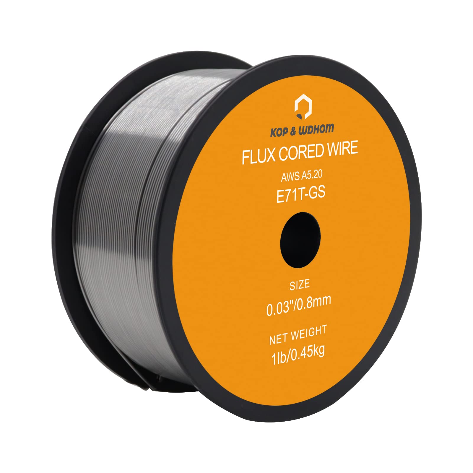 Flux Core Welding Wire 1.0 mm Mild Steel E71TGS.040-Diameter,1-Pound Spool Weld Wire for Mig Welder Accessories