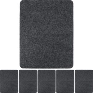 nuanchu 6 pcs nonslip urinal mats urinal floor mats water absorption urinal mat bathroom urinal floor pad for men bathroom restroom (gray)