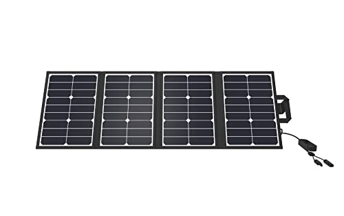 MONTEK 80W Foldable Solar Panel for Solar Generator, fit for Jackery/BLUETTI/Goal Zero/Anker/ECO Flow Portable Power Station, Outdoor Camping RV Off-Grid System