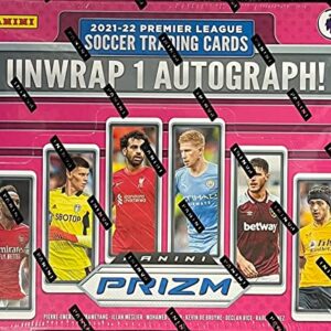 2021-22 Panini Prizm Premier League Soccer Hobby Box (12 Packs/12 Cards: 1 Auto)