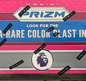 2021-22 Panini Prizm Premier League Soccer Hobby Box (12 Packs/12 Cards: 1 Auto)