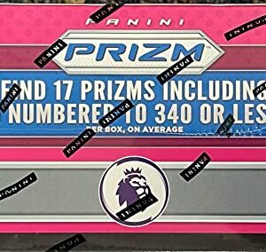 2021-22 Panini Prizm Premier League Soccer Hobby Box (12 Packs/12 Cards: 1 Auto)