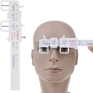 2 Pack Pupil Distance Ruler PD Ruler Pupil Distance Meter Eye Ophthalmic Tool Measure Optical Vernier PD Ruler