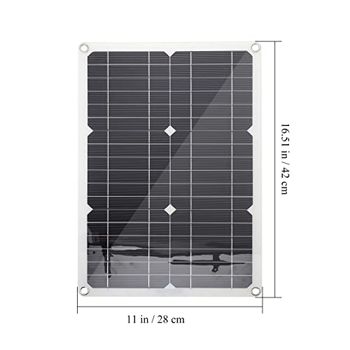 Happyyami 1 Set Solar Panels Portable Charger Solar Board Solar Charge Panel Solar Cell Plate Solar Panel Charger Car Charger Solar Cell Panel Travel Monocrystalline Silicon Tool Water Proof