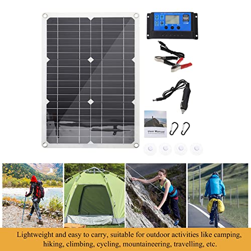 Happyyami 1 Set Solar Panels Portable Charger Solar Board Solar Charge Panel Solar Cell Plate Solar Panel Charger Car Charger Solar Cell Panel Travel Monocrystalline Silicon Tool Water Proof