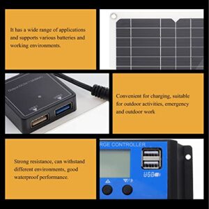 Happyyami 1 Set Solar Panels Portable Charger Solar Board Solar Charge Panel Solar Cell Plate Solar Panel Charger Car Charger Solar Cell Panel Travel Monocrystalline Silicon Tool Water Proof