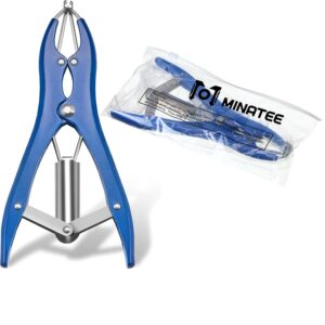 Minatee Balloon Expander Pliers Balloon Stuffing Tool Blue Stainless Steel Balloon Stretcher Sequin Filling Pliers for Filling Balloon Sequins Petals Feathers Home Party Activities (Simple Style)