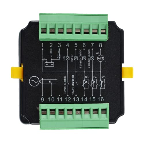 marddpair DC20D MKII Generator Controller Electronic Generator Controller Module Control Panel Replacement for Diesel Engine or Generator