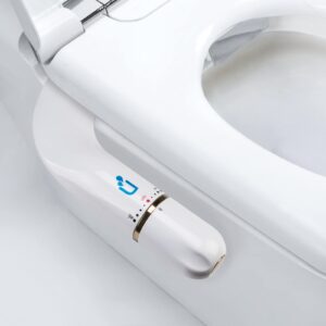 bidet attachment for toilet, bidet attachment with dual nozzles, non-electric dual nozzle for frontal & rear wash