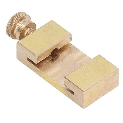 Fdit Ruler Stops Fences, Brass Scribe Steel Ruler Positioning Limit Block Angle Line Scriber Locator Woodworking Equipment