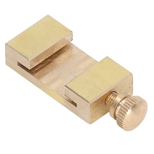 Fdit Ruler Stops Fences, Brass Scribe Steel Ruler Positioning Limit Block Angle Line Scriber Locator Woodworking Equipment