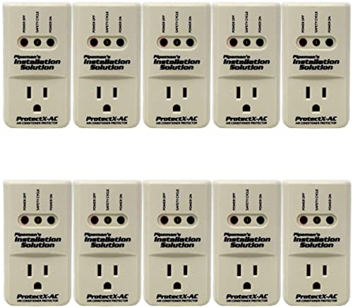 10 Pack Pipeman's Installation Solution AC 85-135V Surge Protector 3600 Watts