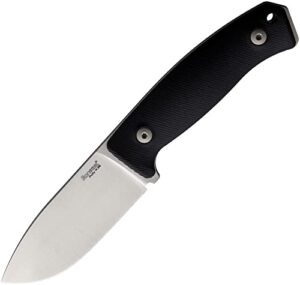 lionsteel m2m fixed blade black g10 lstm2mgbk