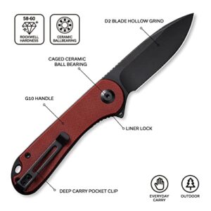 CIVIVI Elementum Bundled, Great EDC folding Knife Companion