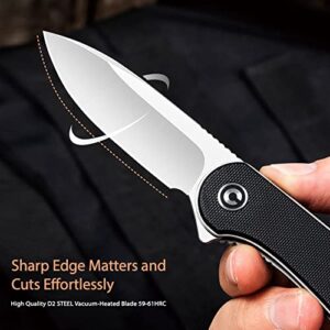 CIVIVI Elementum Bundled, Great EDC folding Knife Companion