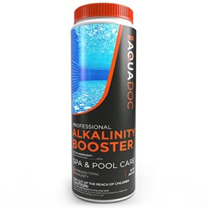 aquadoc total alkalinity increaser for hot tub to keep alkalinity up for spas - alkalinity booster chemical for hot tub & spa ph balance - get fresh water ph balance & bring alkalinity up