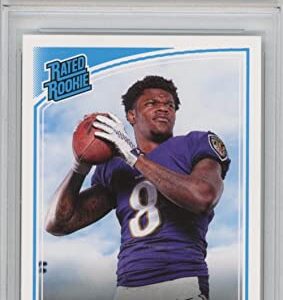 Graded 2018 Panini Donruss Lamar Jackson #317 Rookie RC Football Card PSA 10 Gem Mint