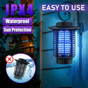 Bug Zapper, Electric Mosquito Zapper Indoor, 4200V Electronic Mosquito Killer, 18W Mosquito lamp, Insect Trap for Home Backyard Garden Patio