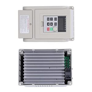 Liccx Variable Frequency Drive, 110VAC 50/60Hz 1500W VFD Inverter Converter, VFD Inverter Frequency Converter (Single-Phase Input, 3 Phase Output)