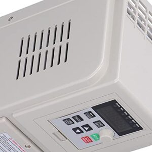 Liccx Variable Frequency Drive, 110VAC 50/60Hz 1500W VFD Inverter Converter, VFD Inverter Frequency Converter (Single-Phase Input, 3 Phase Output)