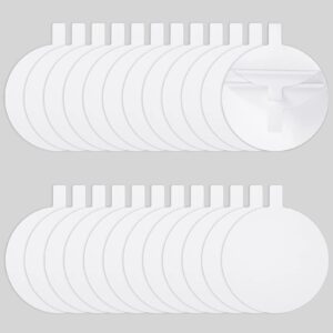 24 pcs 2 layers refill glue boards 4.3 inches fly glue boards mosquito trap glue board sticky refillable glue board, suitable for most mosquito lamps