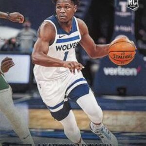 ANTHONY EDWARDS RC 2020-21 Panini Chronicles Pannini ROOKIE NM+-MT+ NBA Basketball #101 Timberwolves