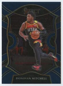 2020-21 panini select blue #27 donovan mitchell concourse utah jazz nba basketball trading card