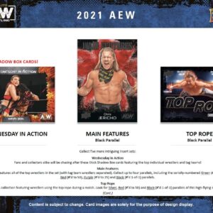 2021 Upper Deck AEW Wrestling HOBBY box (16 pks/bx)