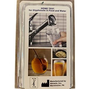 Green Piece® Home Instant Test for Glyphosate (5 Tests) Easy to Use Strips Fast and Accurate Home Water Test Kit for Water and Food (Corn, Wheat, Beer, Honey, Cereals, Whole Oats, Soybeans, Soil etc.)