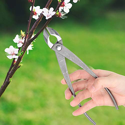 PLLO Branch Cutter, 8.4Inch Bypass Lopper, Multifunctional Tree Trimmer, Concave Cutter with Long Handle for Gardening, Durable Garden Shears, Chops Branches with Ease, Bonsai Tools