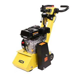 stark usa 6.5hp walk behind concrete scarifier planer tungsten carbide blade gas 8" power grinder planer machine cement asphalt